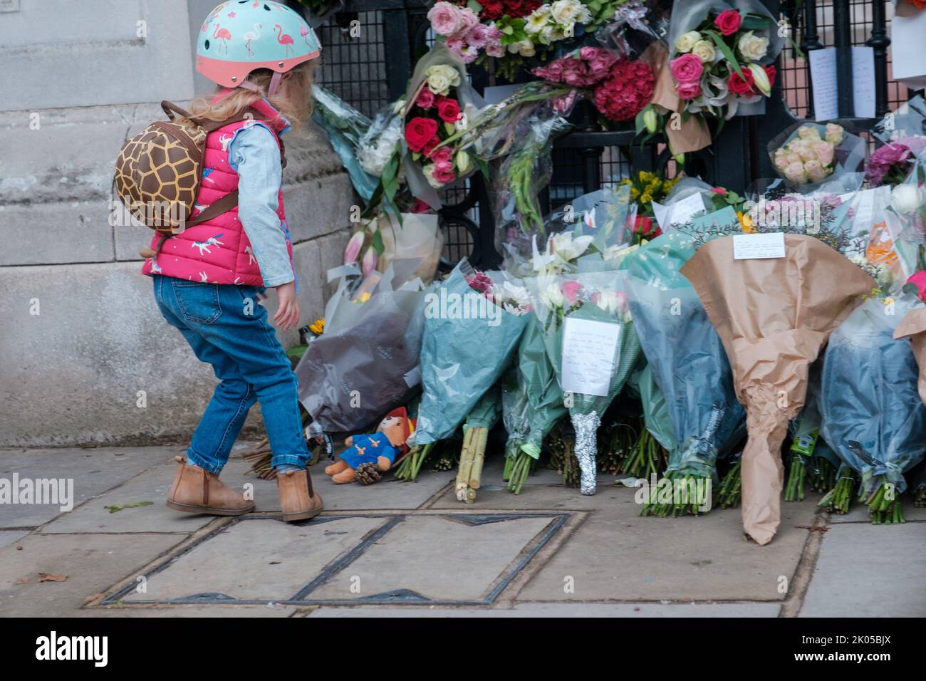 members of The Public Continue to lay down flowers and messages for ...
