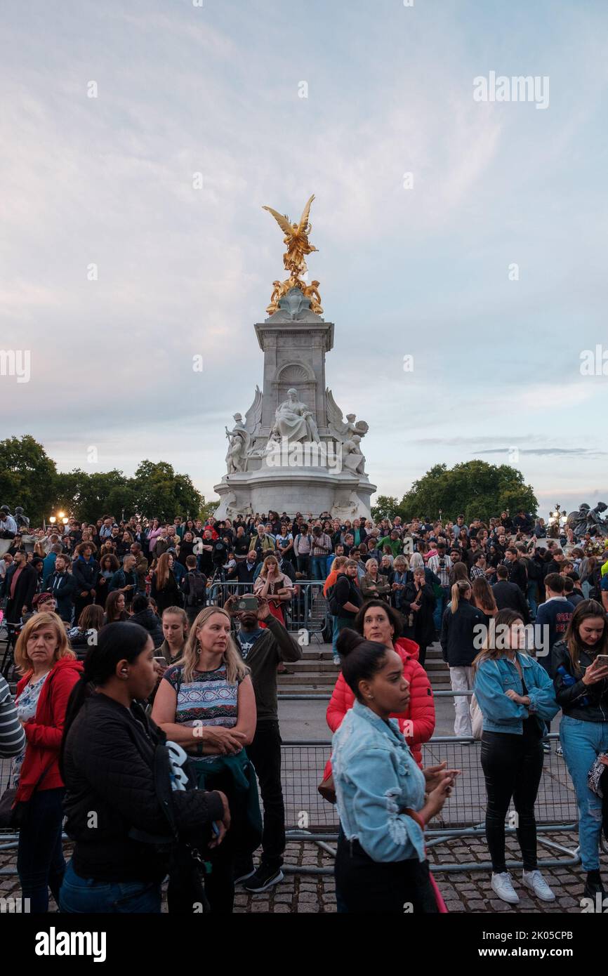 members of The Public Continue to lay down flowers and messages for ...