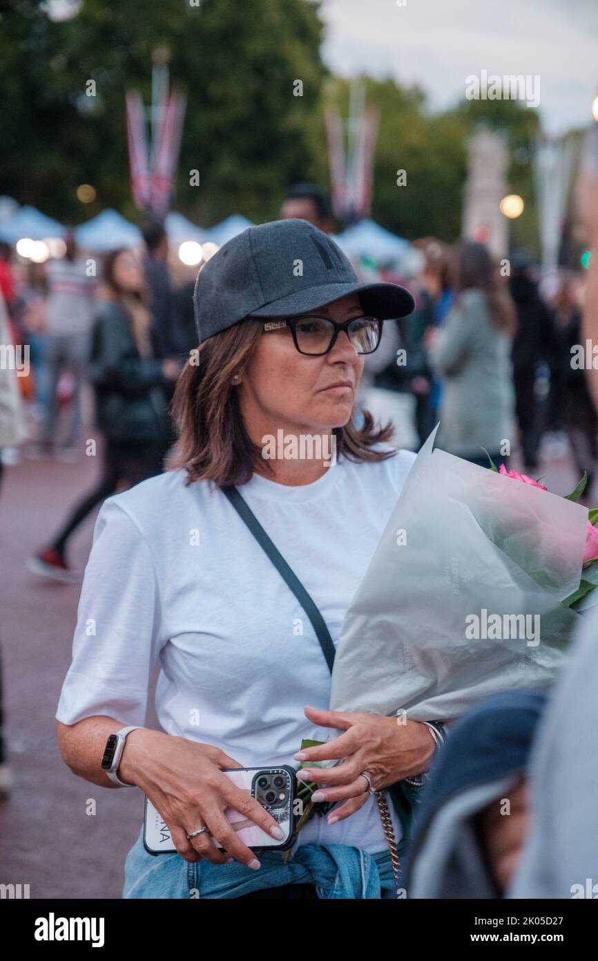 members of The Public Continue to lay down flowers and messages for ...