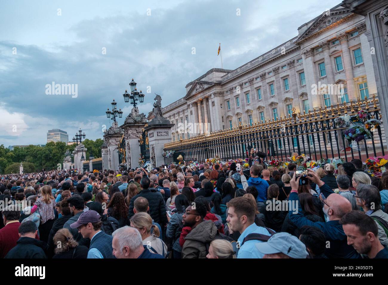 members of The Public Continue to lay down flowers and messages for ...