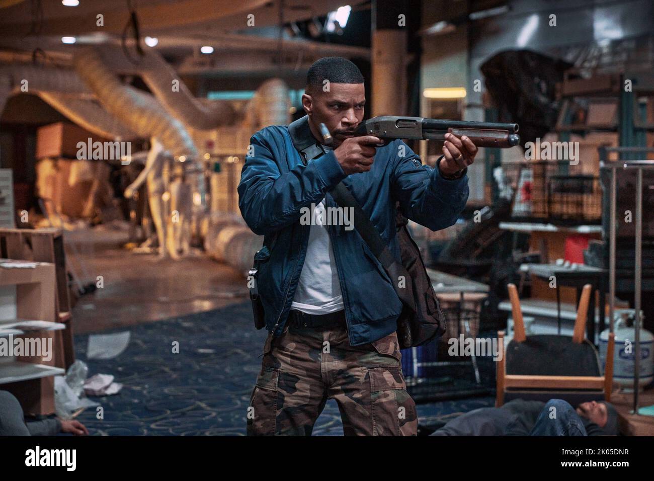 DAY SHIFT, Jamie Foxx, 2022. ph: Parrish Lewis / © Netflix /Courtesy ...