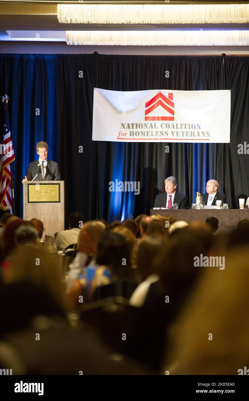 National Coalition for Homeless Veterans Conference, with Secretary Shaun Donovan among the ...