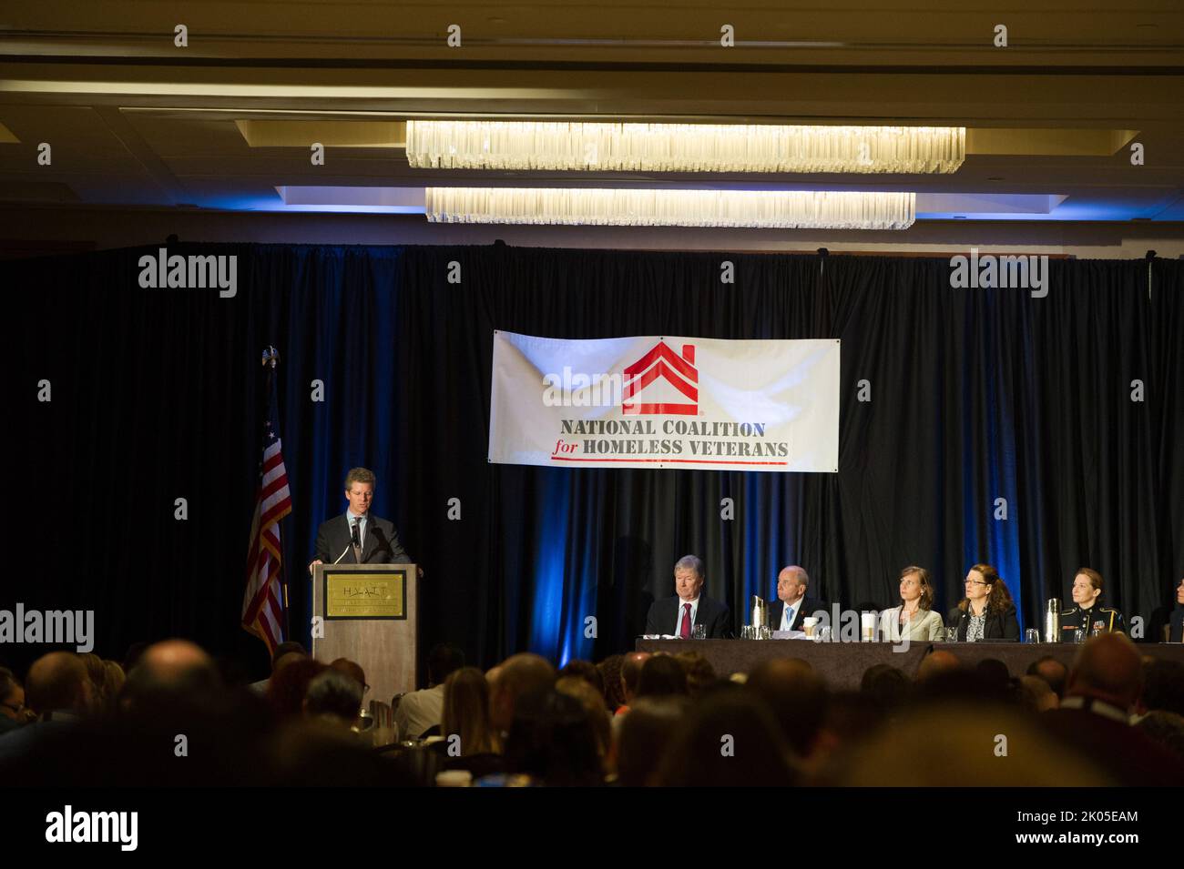 National Coalition for Homeless Veterans Conference, with Secretary Shaun Donovan among the ...