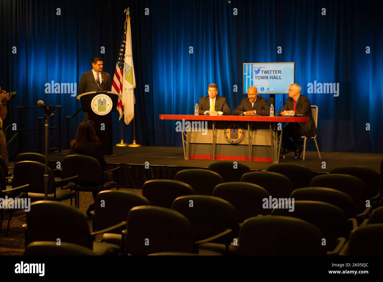 Twitter Town Hall event at HUD headquarters, with Deputy Secretary ...