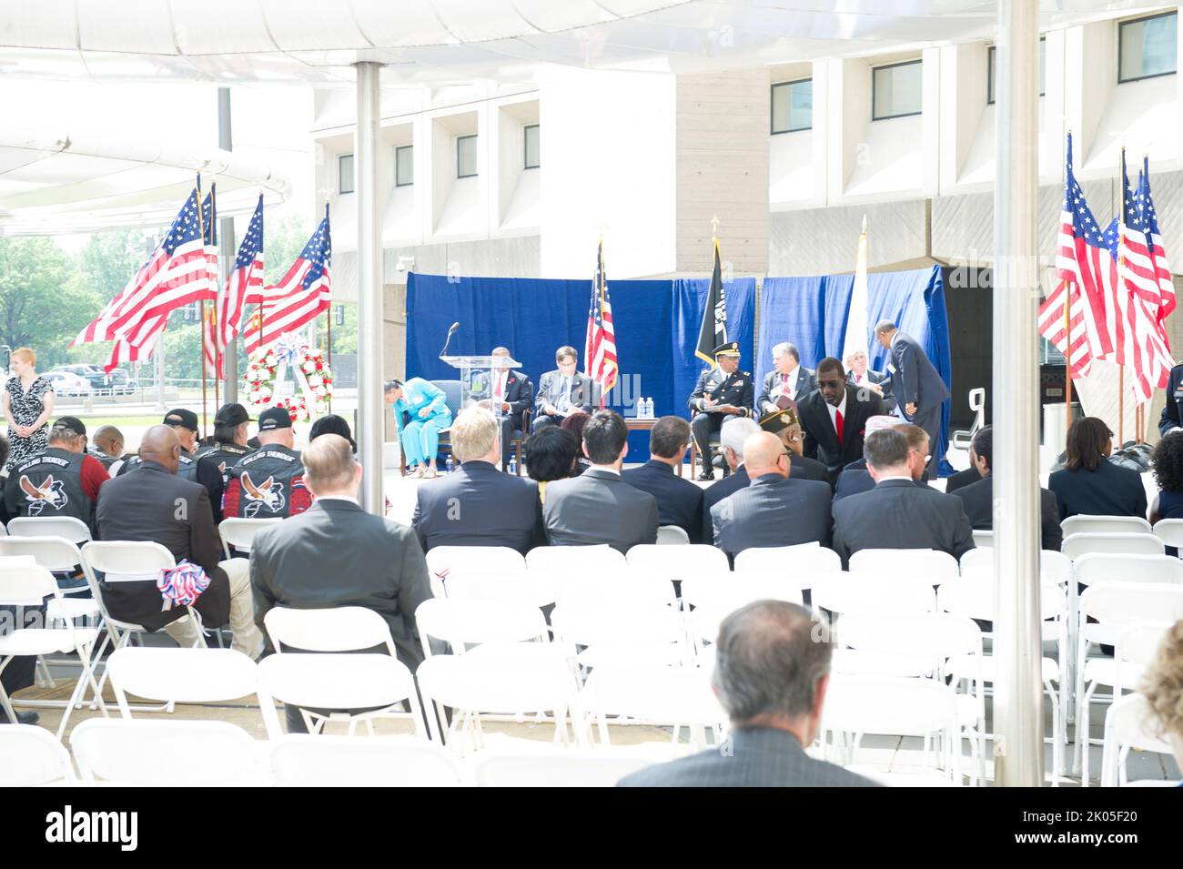 Memorial Day ceremonies, HUD headquarters Stock Photo - Alamy