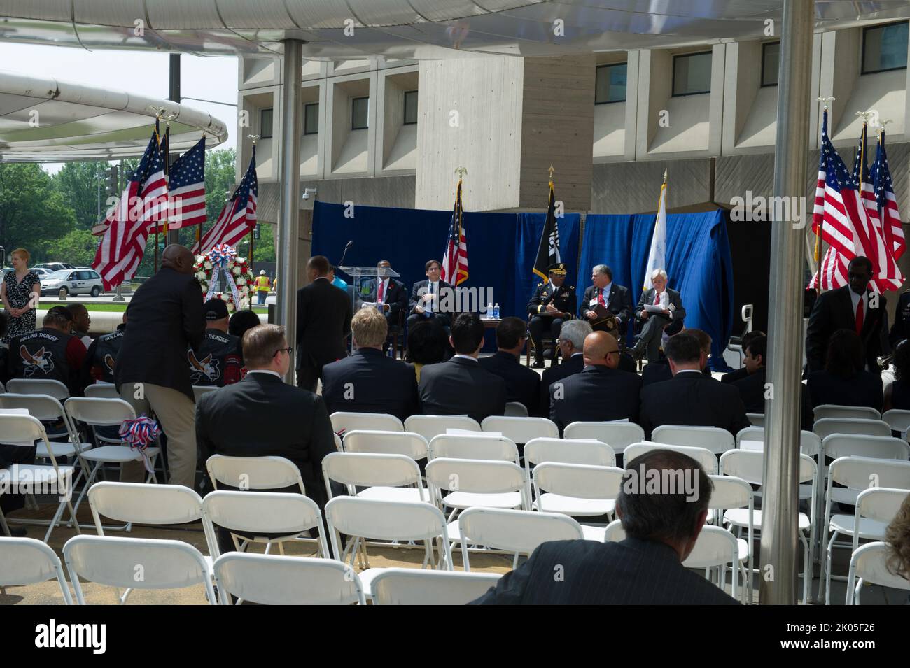 Memorial Day ceremonies, HUD headquarters Stock Photo - Alamy