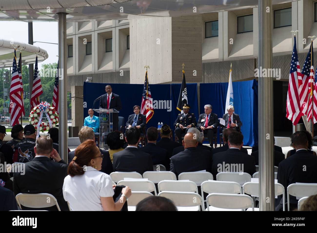 Memorial Day ceremonies, HUD headquarters Stock Photo - Alamy