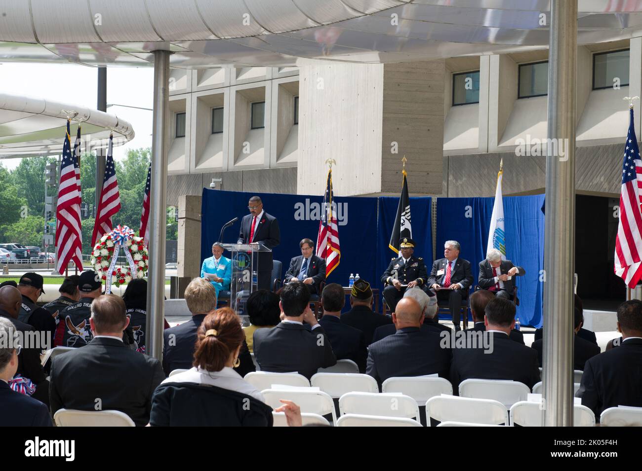 Memorial Day ceremonies, HUD headquarters Stock Photo - Alamy