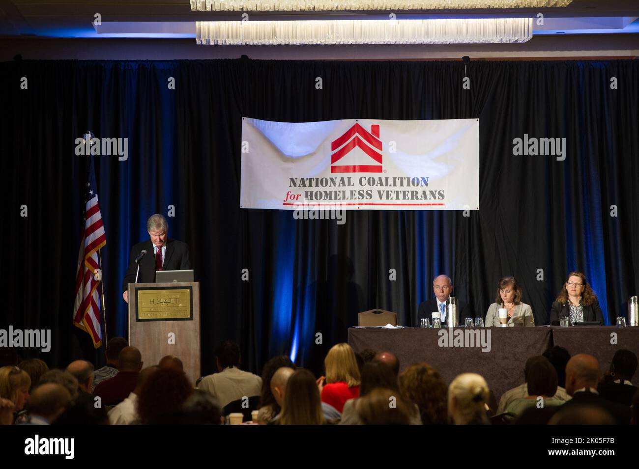 National Coalition For Homeless Veterans Conference With Secretary