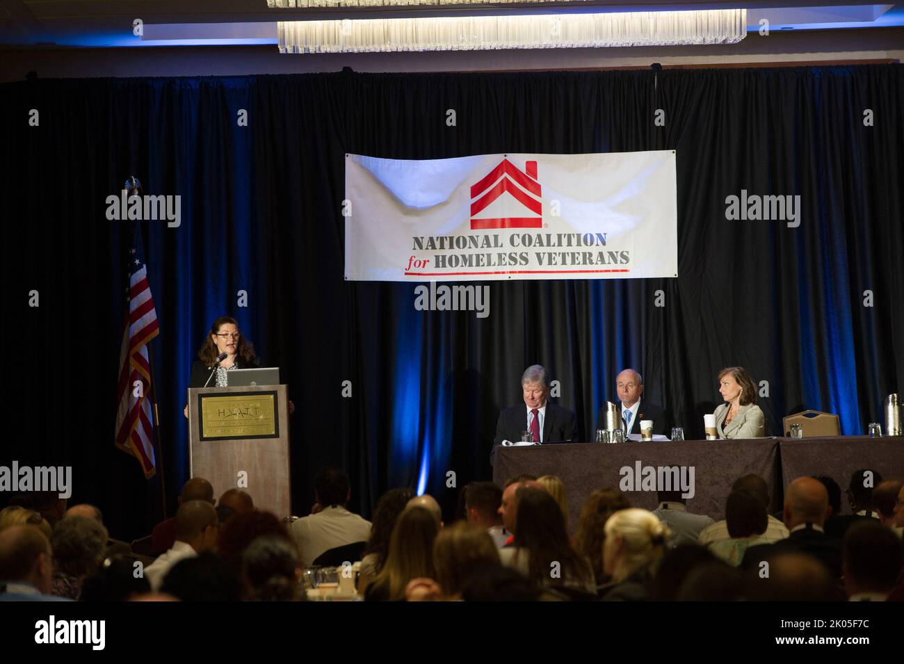 National Coalition for Homeless Veterans Conference, with Secretary Shaun Donovan among the ...