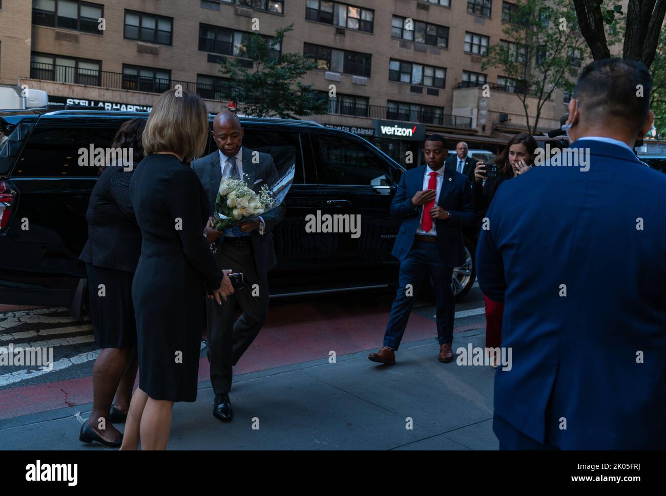 New York City, USA. 09th Sep, 2022. New York City Mayor Eric Adams ...