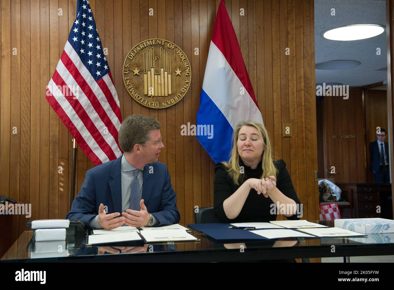 U.S.-Netherlands Memorandum of Understanding negotiations and signing ...