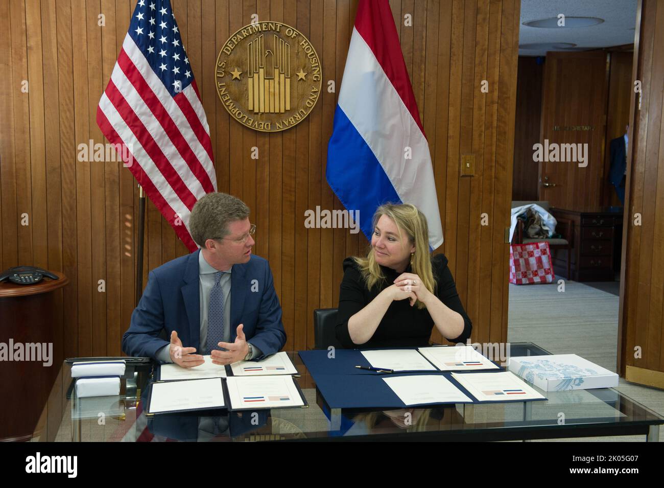 U.S.-Netherlands Memorandum of Understanding negotiations and signing ...