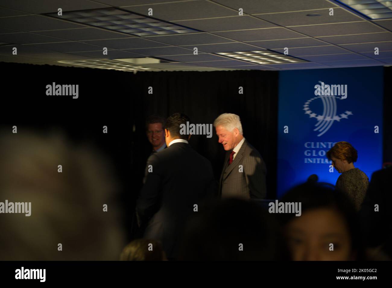 Clinton Global Initiative (CGI) event in New York City, New York, with ...