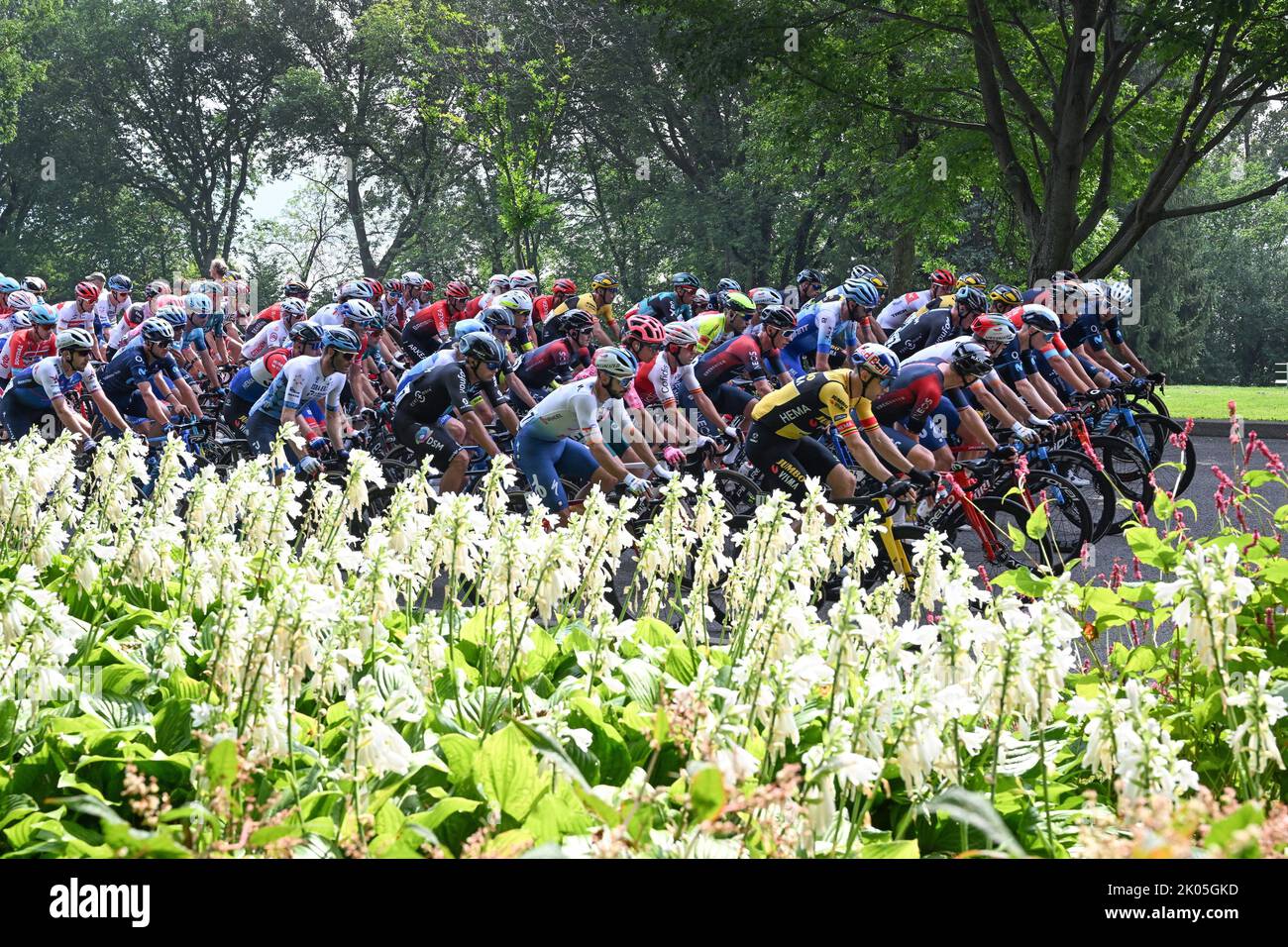 September 9, 2022, QUEBEC, PQ, Canada: The main pack cycles on the ...