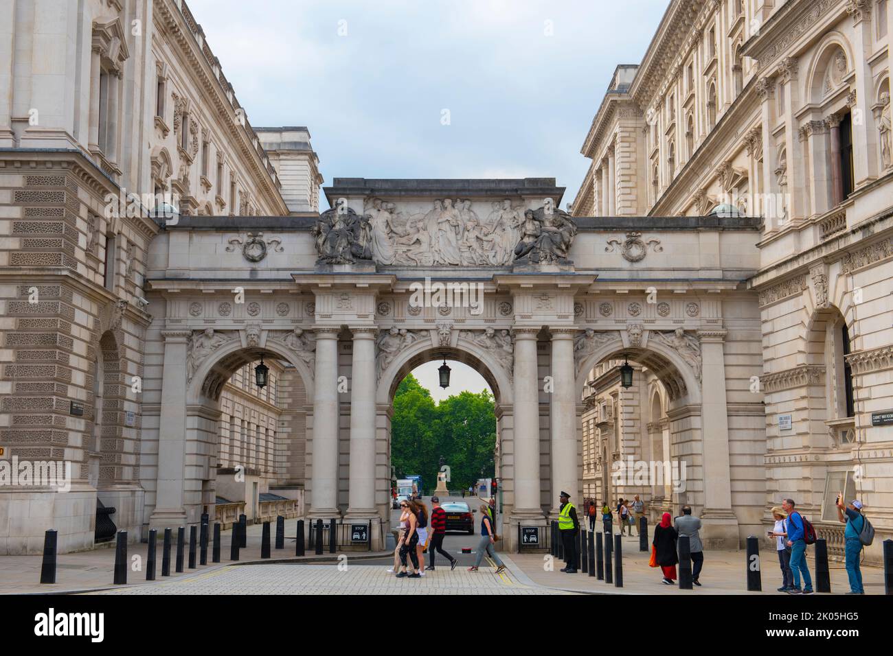 King Charles Street Arch, Triple Arched Bridge on King Charles Street ...