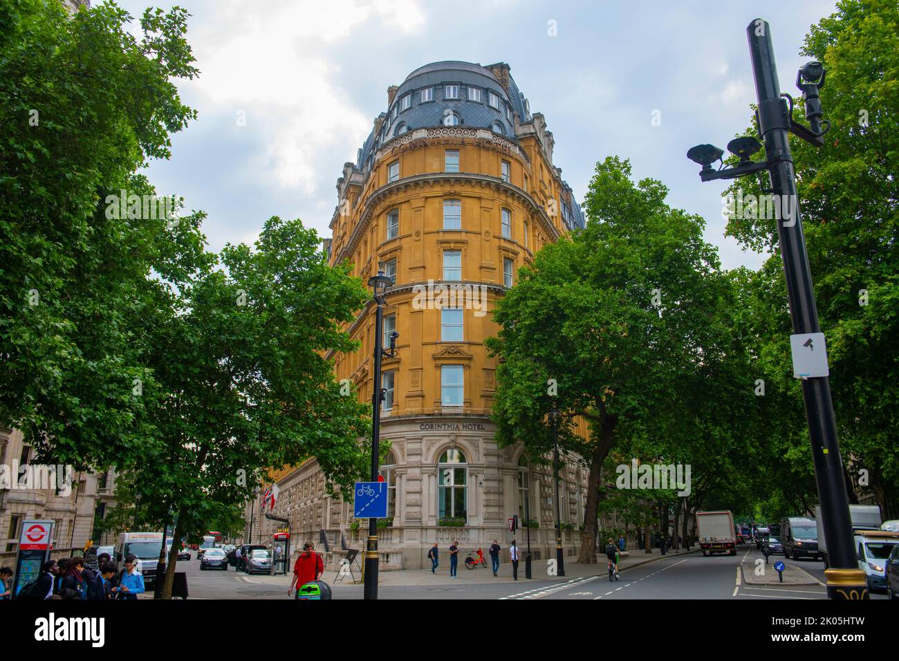 Corinthia Hotel at Whitehall Place and Northumberland Avenue in city of ...
