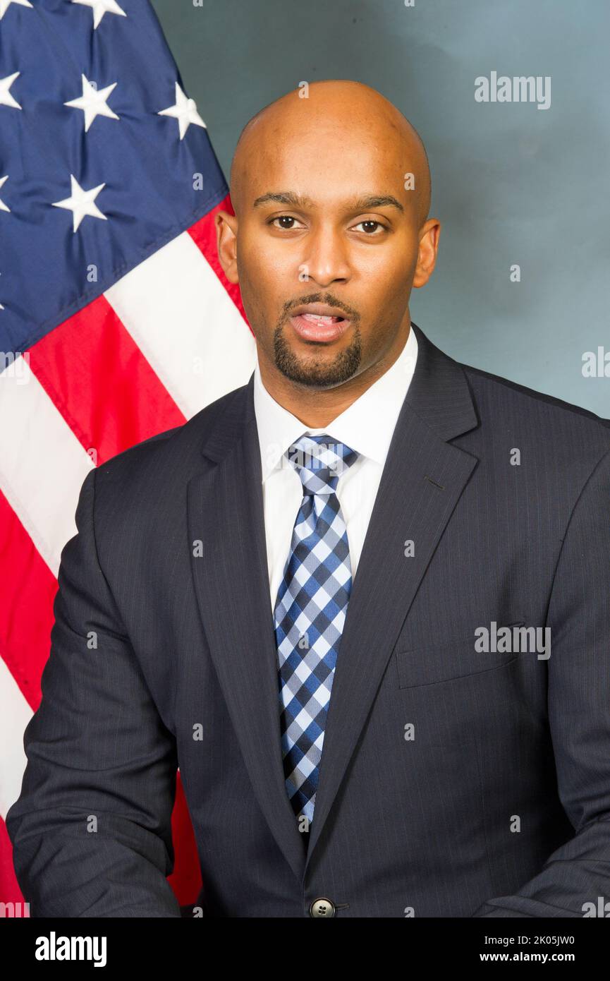 Official portrait of Nate Jenkins, White House Liaison Stock Photo - Alamy