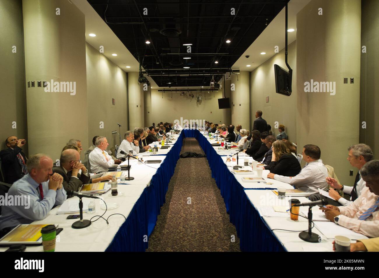 HUD Senior Executive Service (SES) meeting, led by Secretary Shaun ...