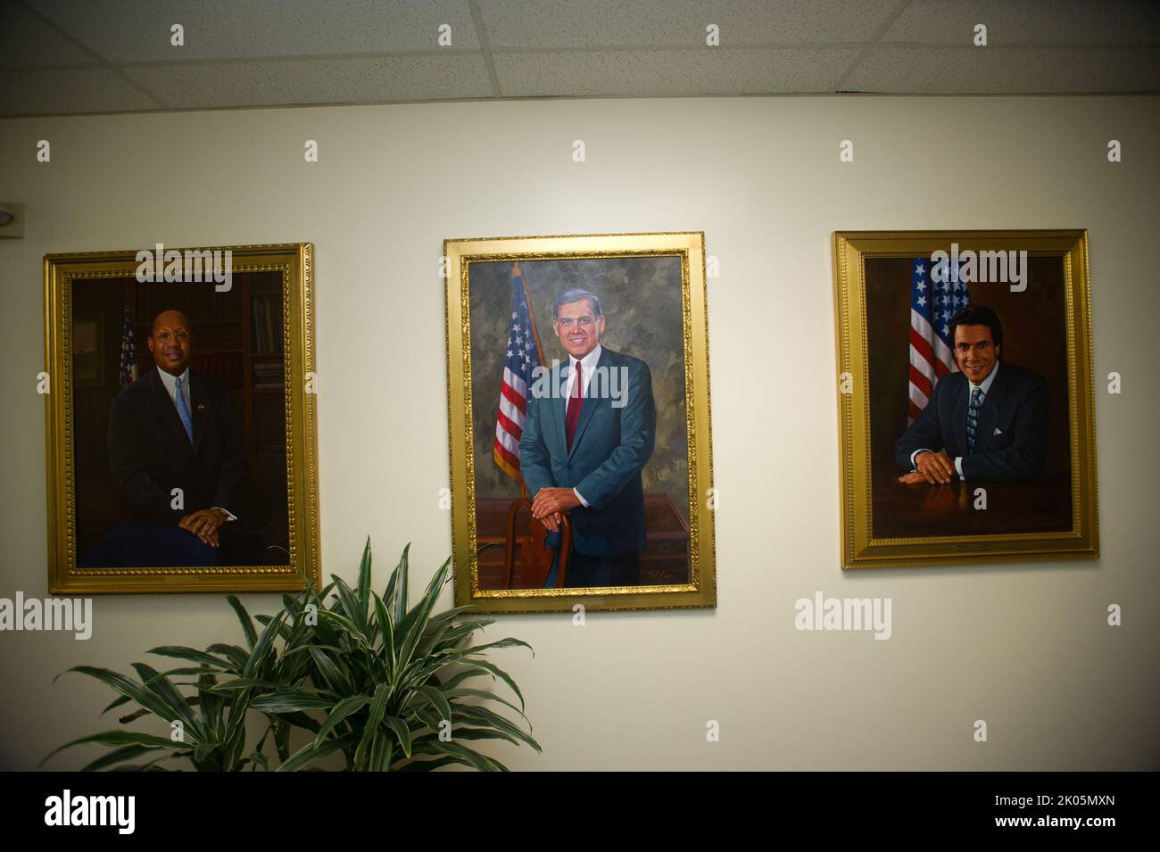 Official painted portraits of HUD Secretaries, on display Stock Photo ...