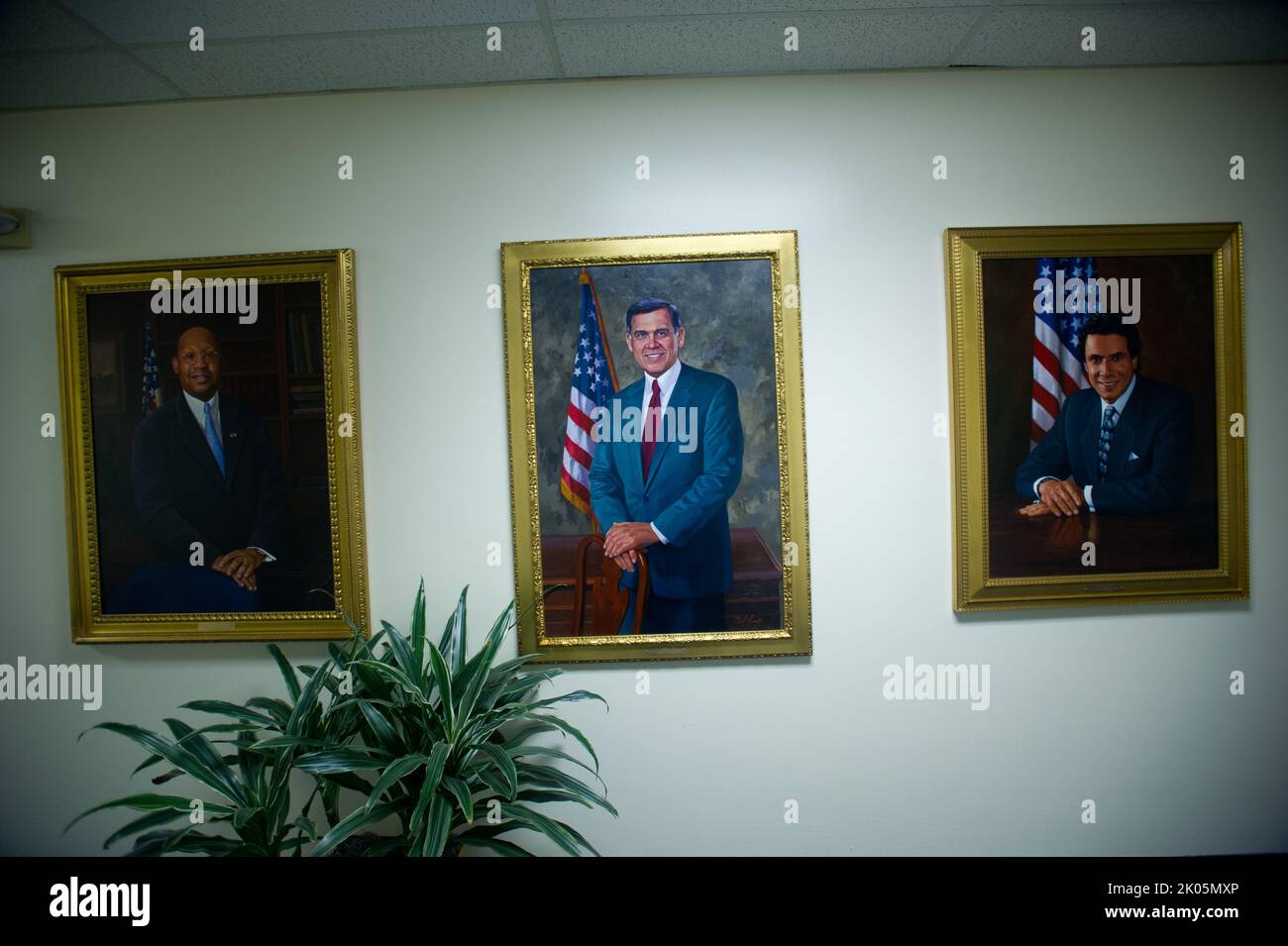 Official painted portraits of HUD Secretaries, on display Stock Photo ...
