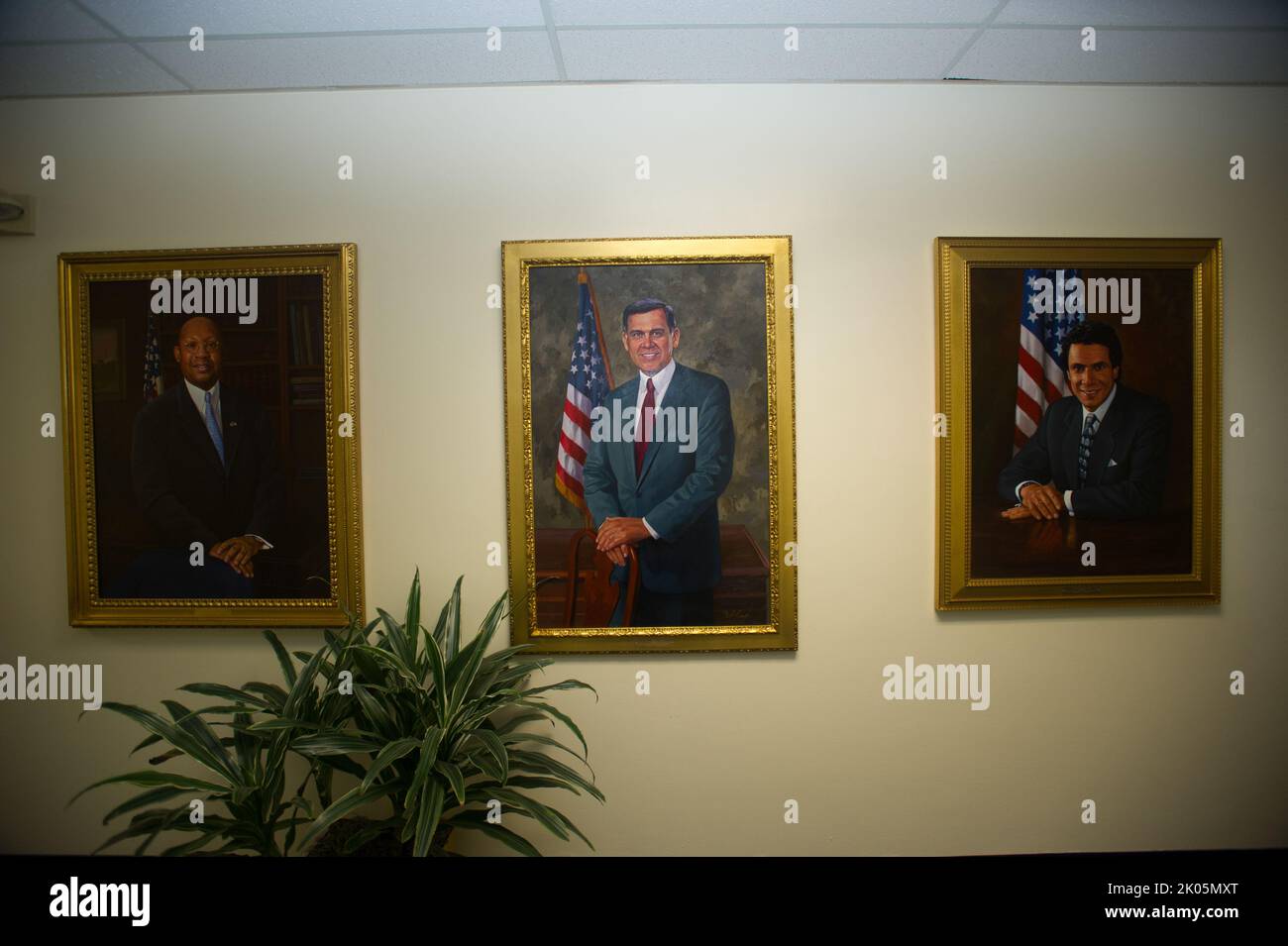 Official painted portraits of HUD Secretaries, on display Stock Photo ...