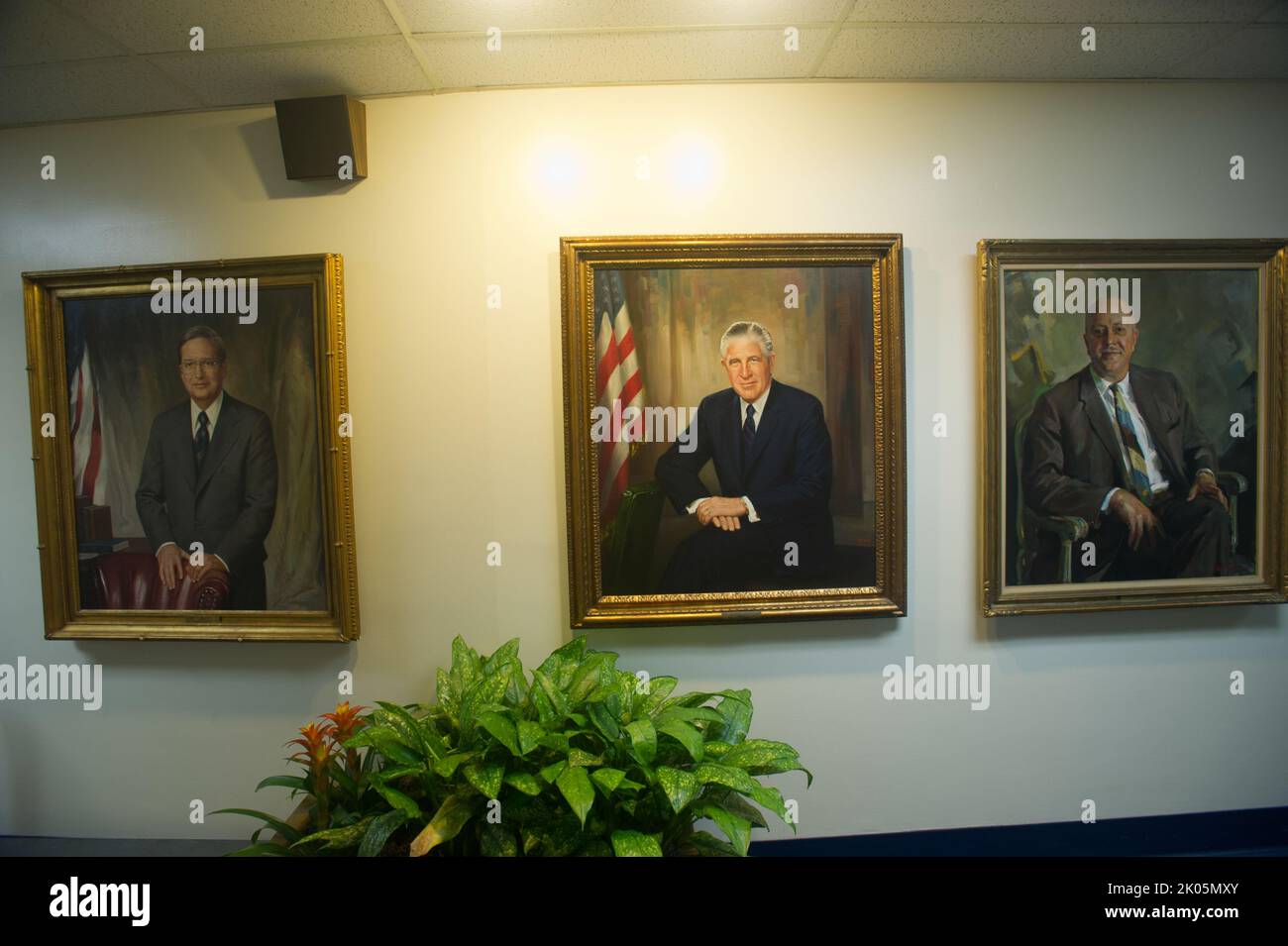 Official painted portraits of HUD Secretaries, on display Stock Photo ...