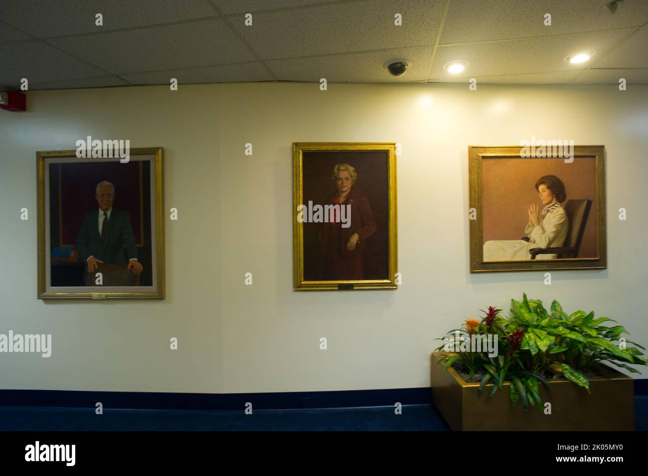 Official painted portraits of HUD Secretaries, on display Stock Photo ...