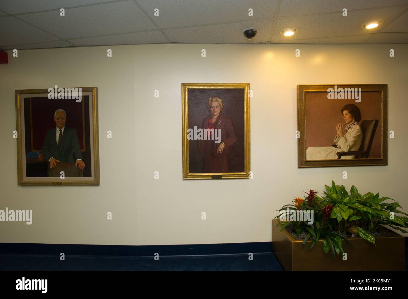 Official painted portraits of HUD Secretaries, on display Stock Photo ...