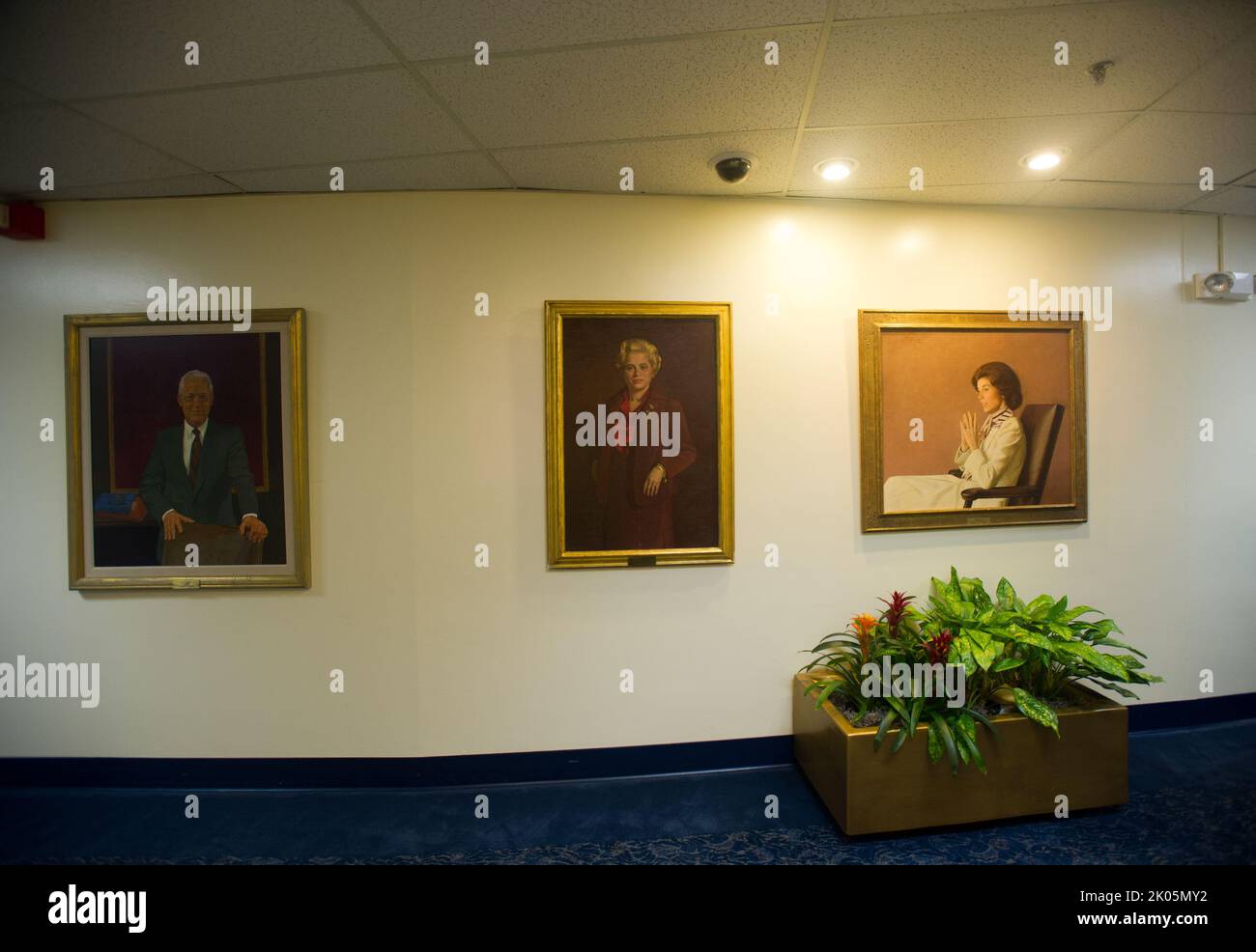 Official painted portraits of HUD Secretaries, on display Stock Photo ...