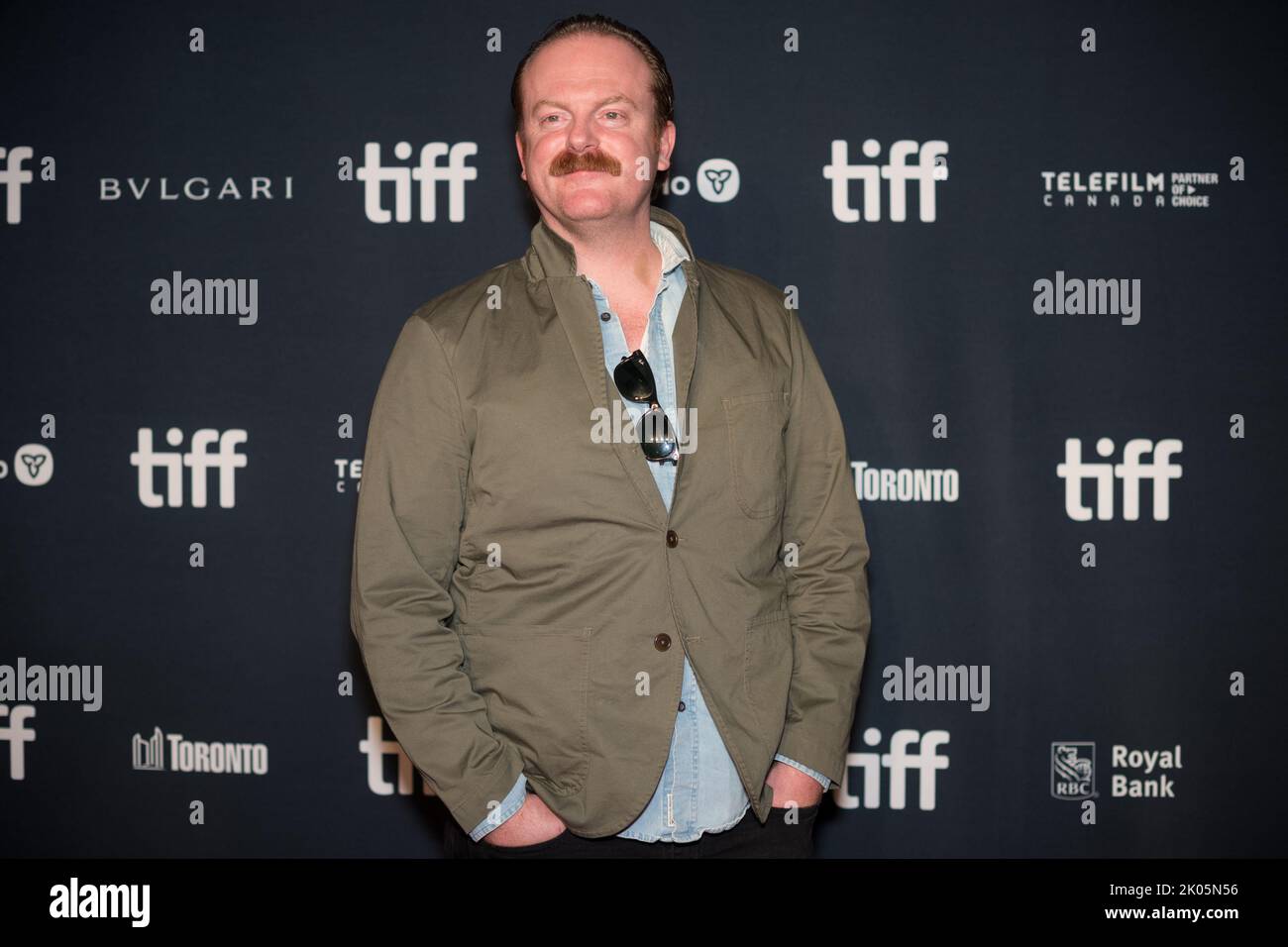 Actor Jeremy Bobb poses for a photograph on the red carpet for the film ...