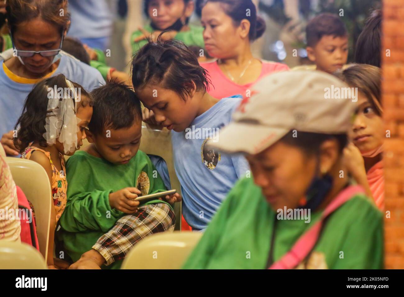 Poor Filipino Family