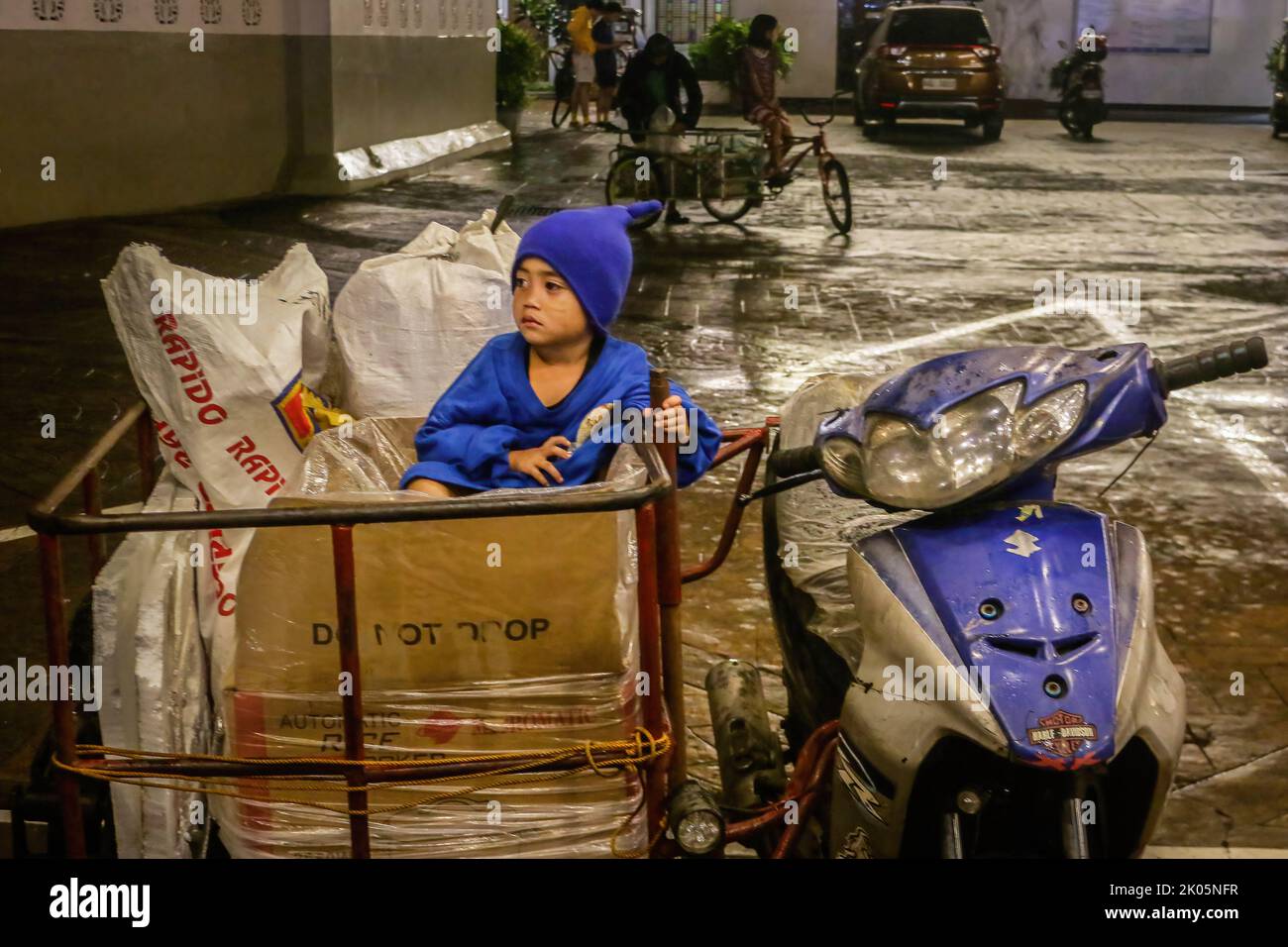 Poor Filipino Family