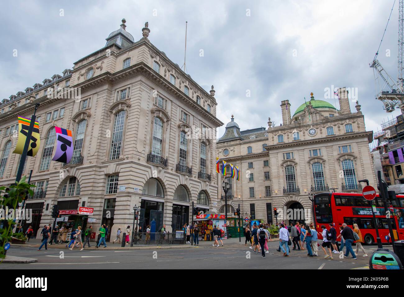 Historic commercial building at 21 Piccadilly at Piccadilly Circus in ...