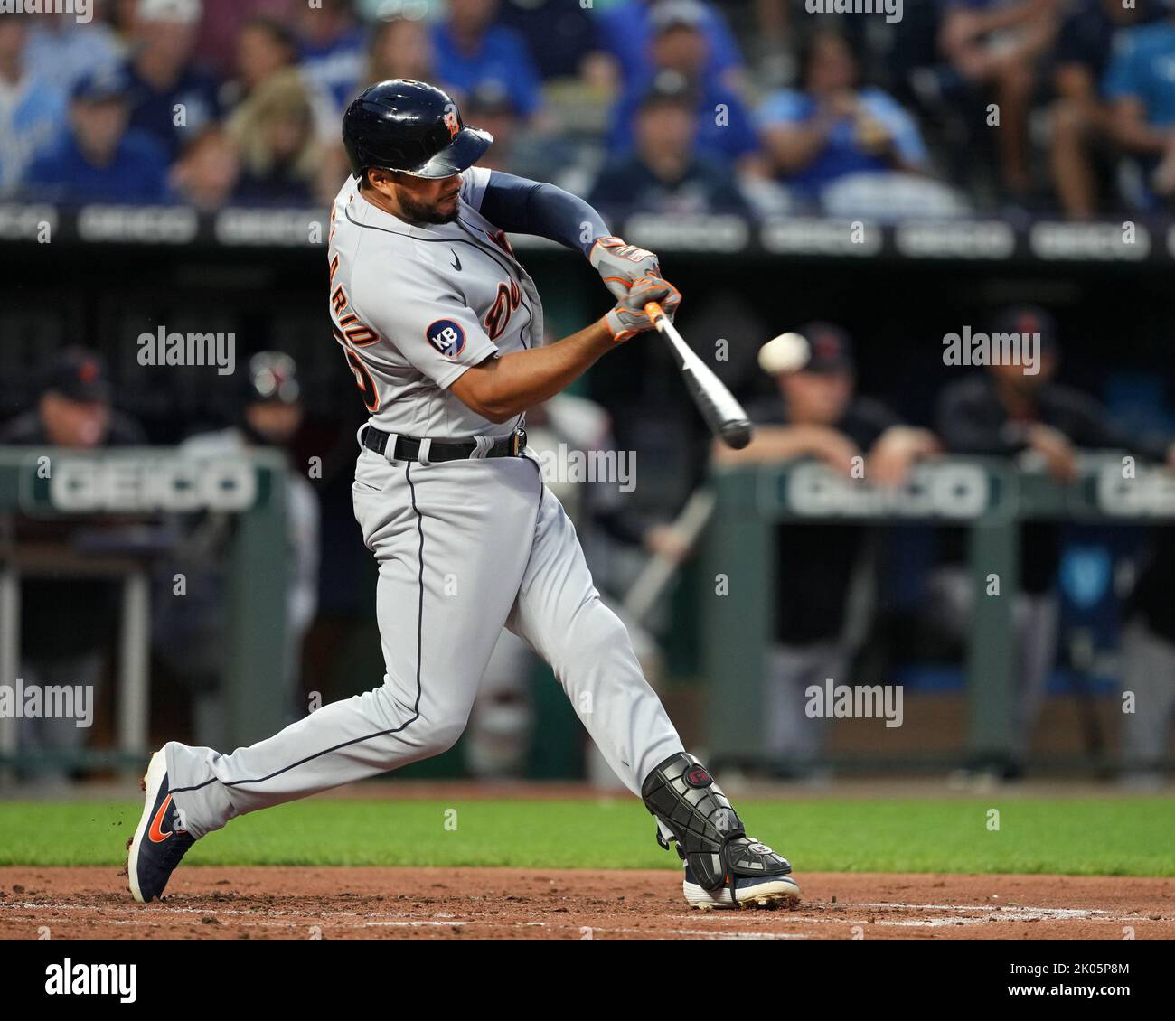SEP 09, 2022: Detroit Tigers third baseman Jeimer Candelario (46) hits ...
