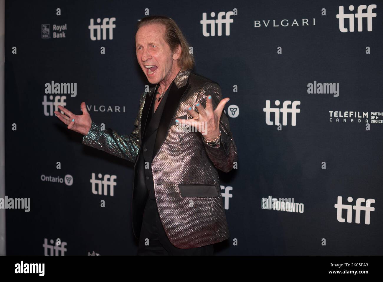 Actor Paul Raci poses for a photograph on the red carpet for the film ...