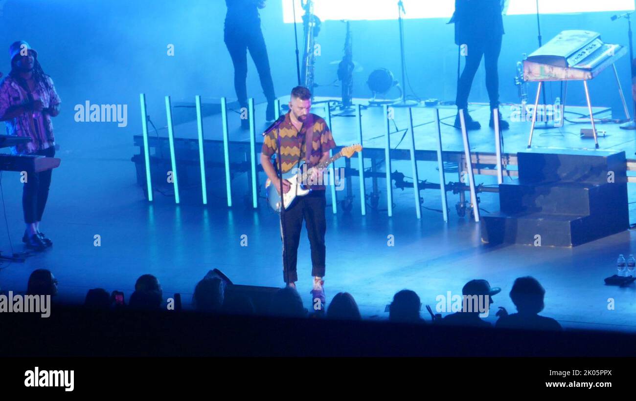 Los Angeles, California, USA 27th August 2022 Singer Andy Grammar ...