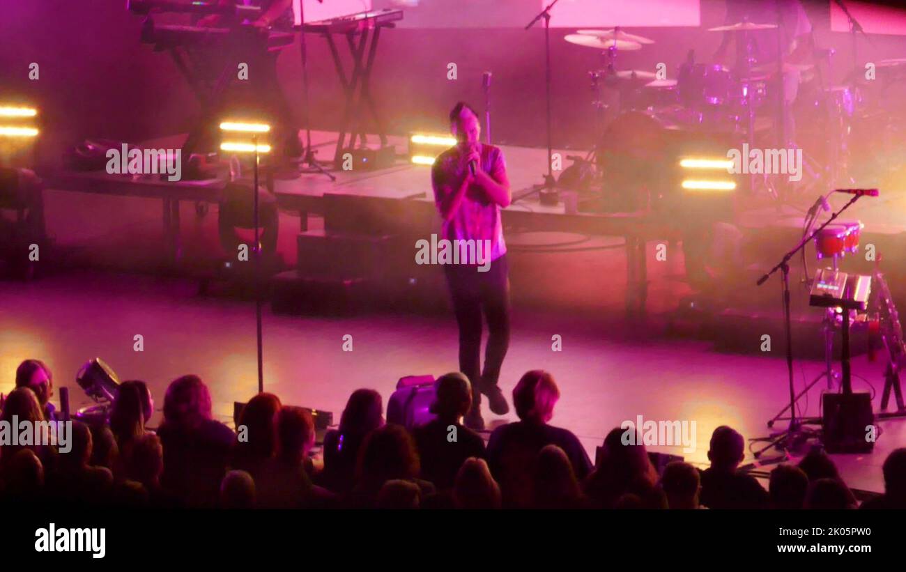 Los Angeles, California, USA 27th August 2022 Singer Fitz of Fitz and ...