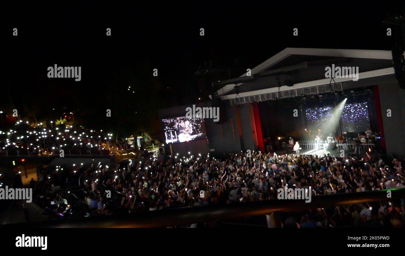 Los Angeles, California, USA 27th August 2022 Singer Andy Grammar ...