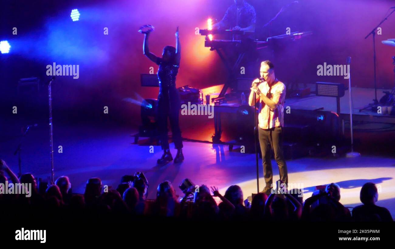 Los Angeles, California, USA 27th August 2022 Singer Noelle Scaggs and ...