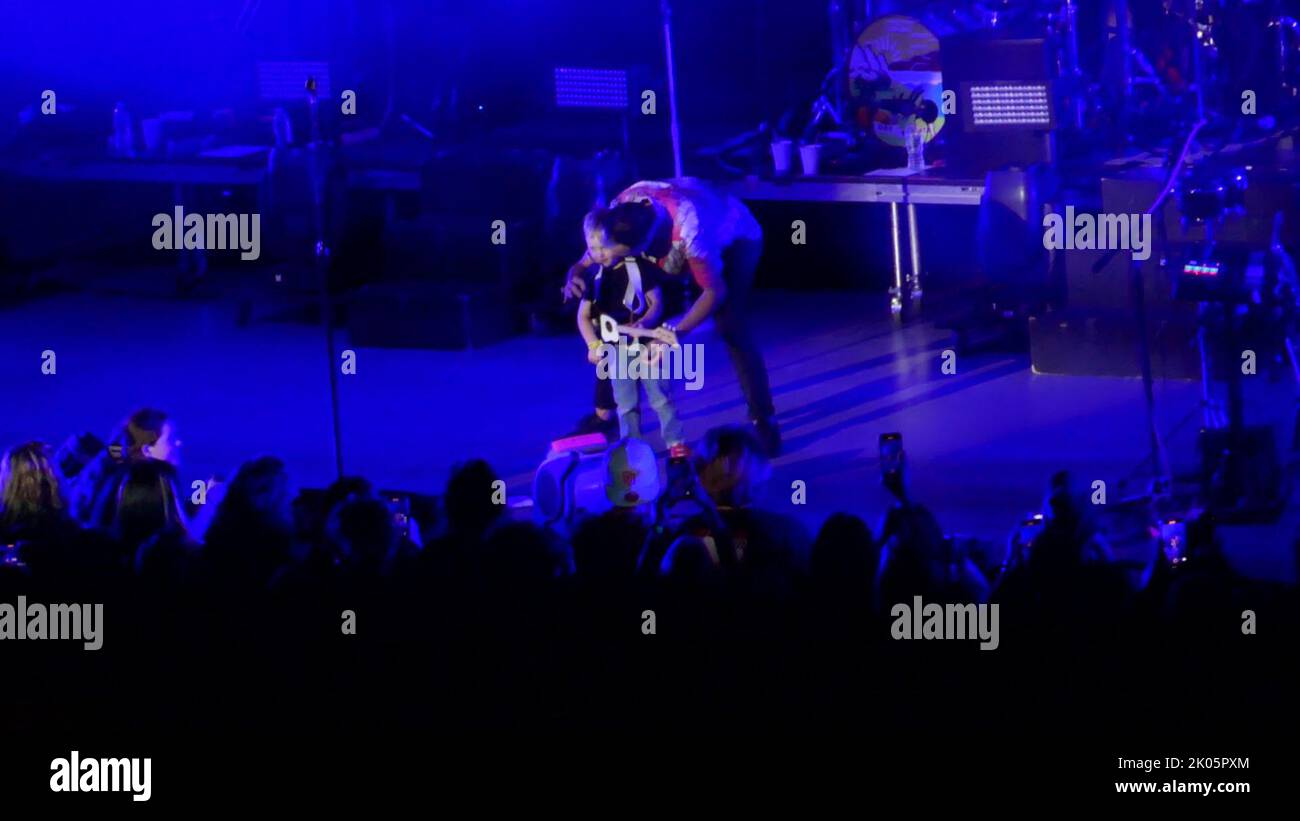 Los Angeles, California, USA 27th August 2022 Singer Fitz of Fitz and ...