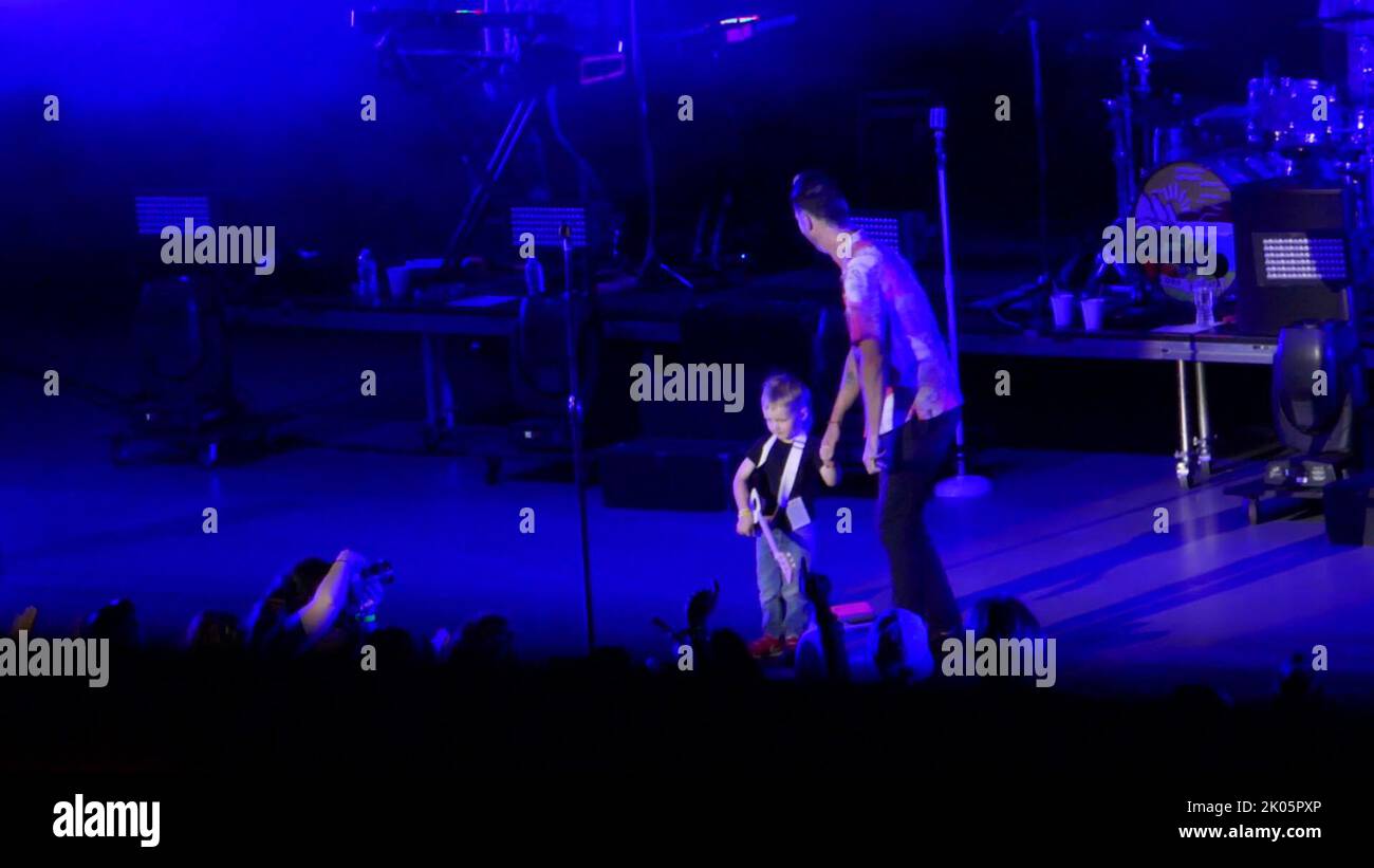 Los Angeles, California, USA 27th August 2022 Singer Fitz of Fitz and ...