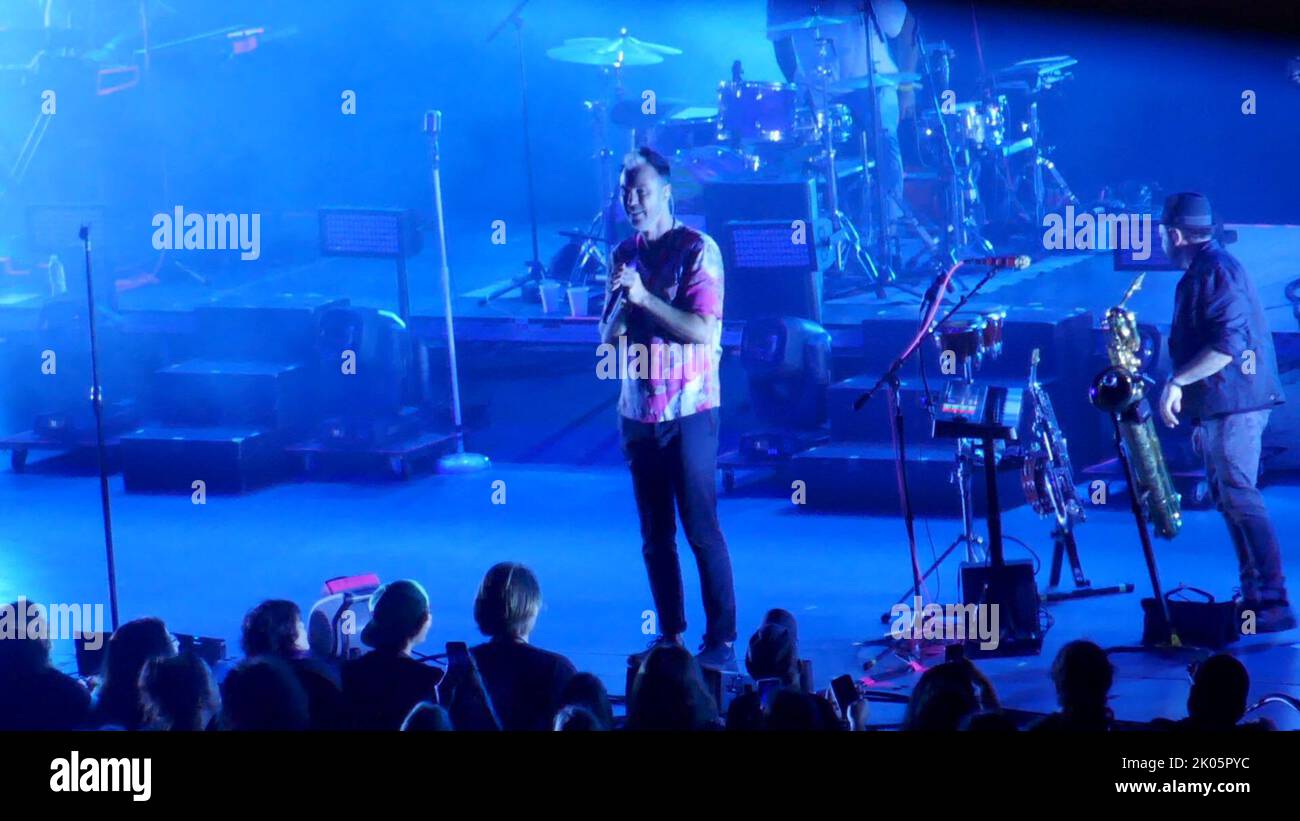 Los Angeles, California, USA 27th August 2022 Singer Fitz of Fitz and ...