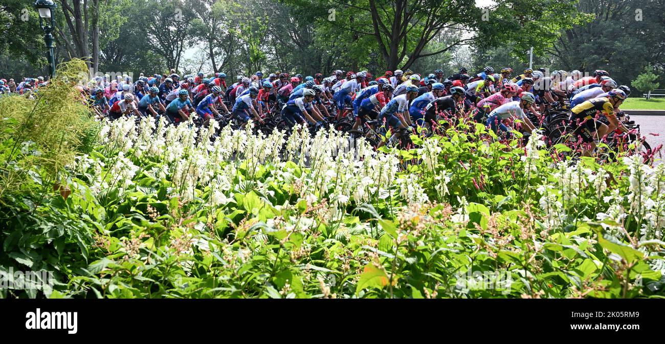 September 9, 2022, QUEBEC, PQ, Canada: The main pack cycles on the ...