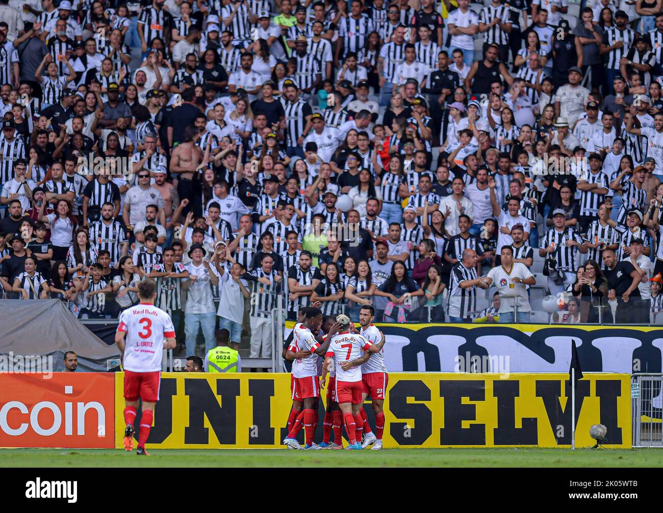 7th September 2022; Estadio Mineirao, Belo Horizonte, Brazil: Fans of ...