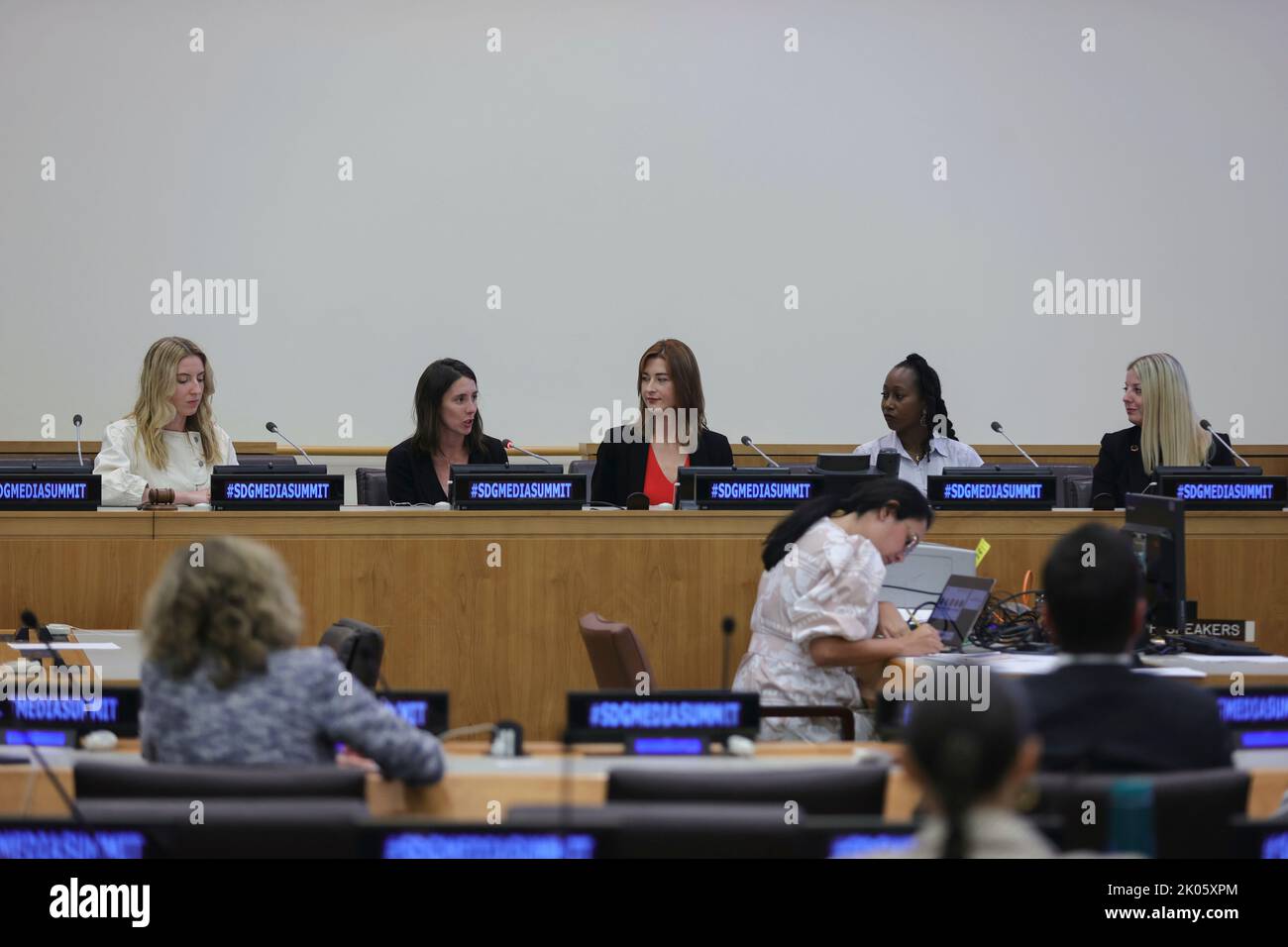 United Nations, New York, USA, September 09, 2022 - SDGs PanelDuring ...