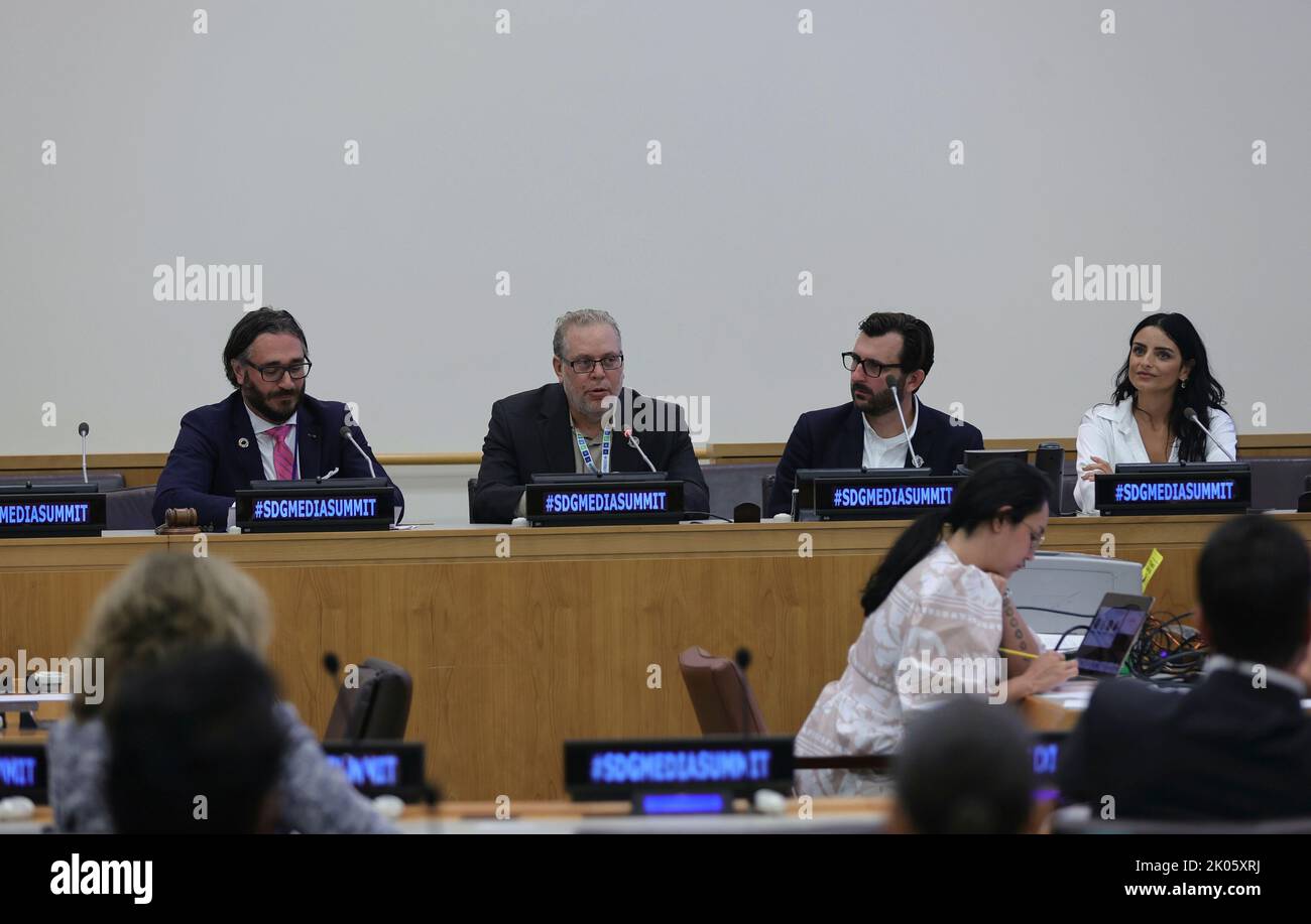 United Nations, New York, USA, September 09, 2022 - Sergio Fernandez de ...