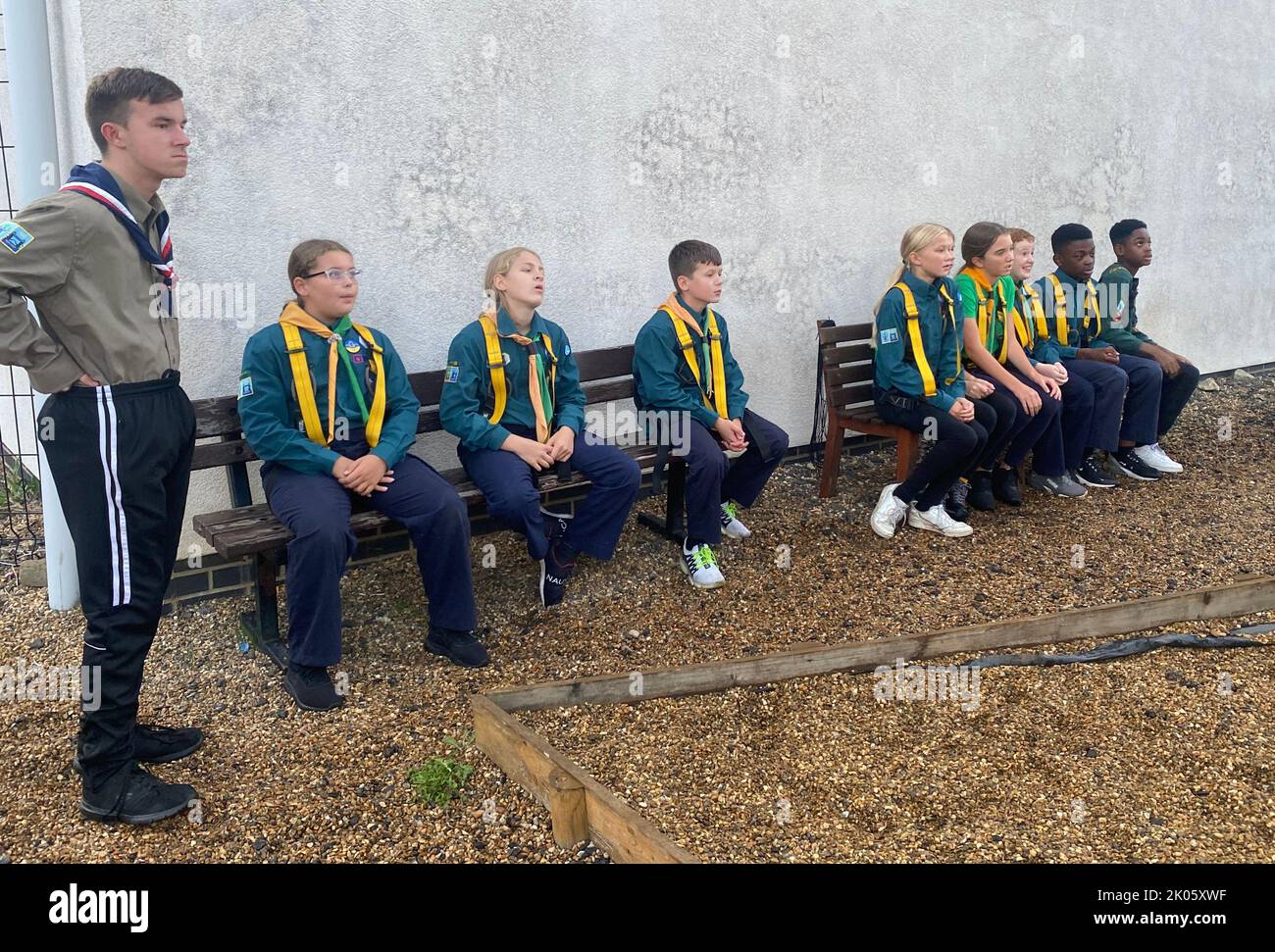 Scout members from the 32nd Chingford Group start their activities ...