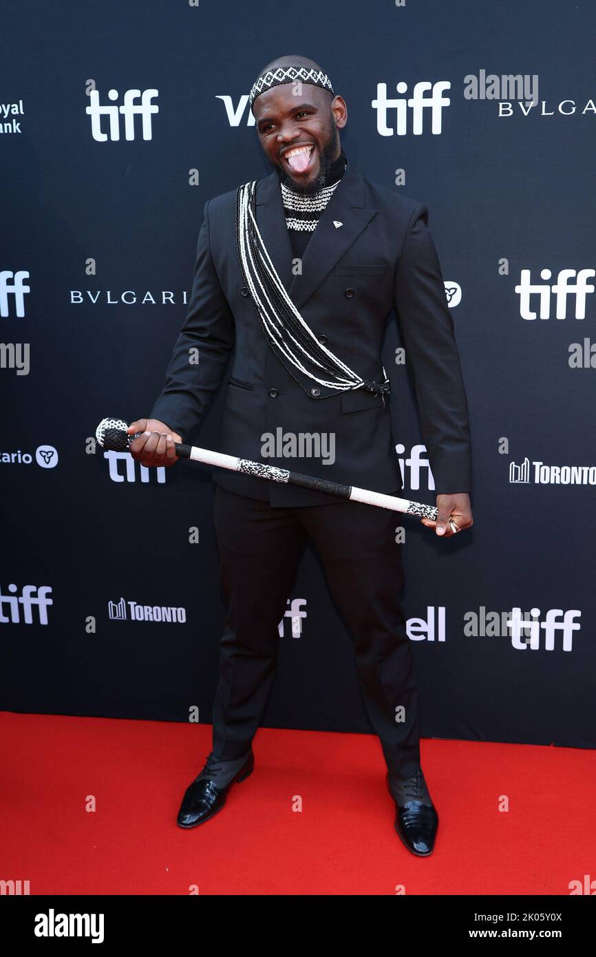 Toronto, ON. 9th Sep, 2022. Sivuyile Ngesi at arrivals for THE WOMAN ...