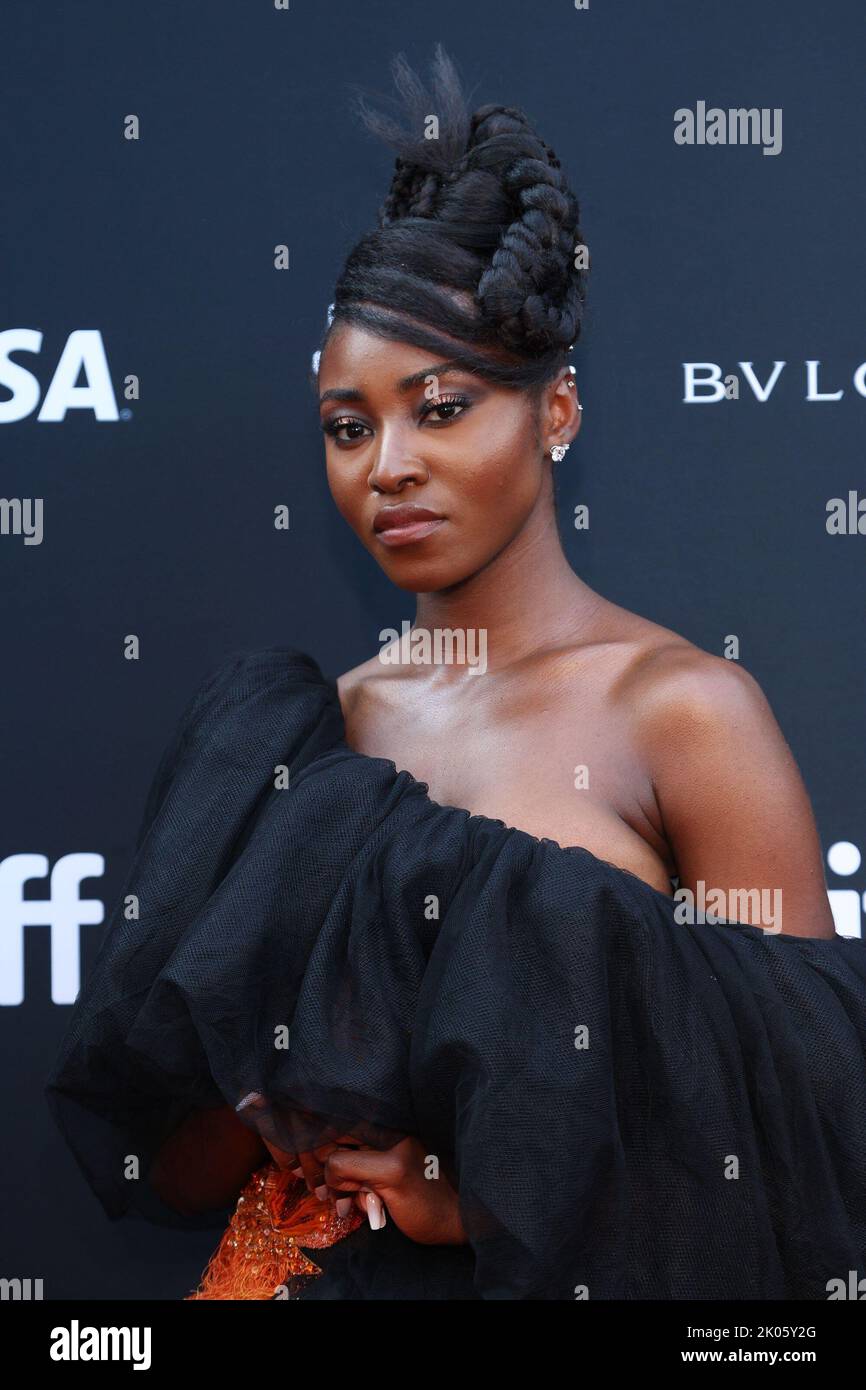 Toronto, ON. 9th Sep, 2022. Jayme Lawson at arrivals for THE WOMAN KING ...